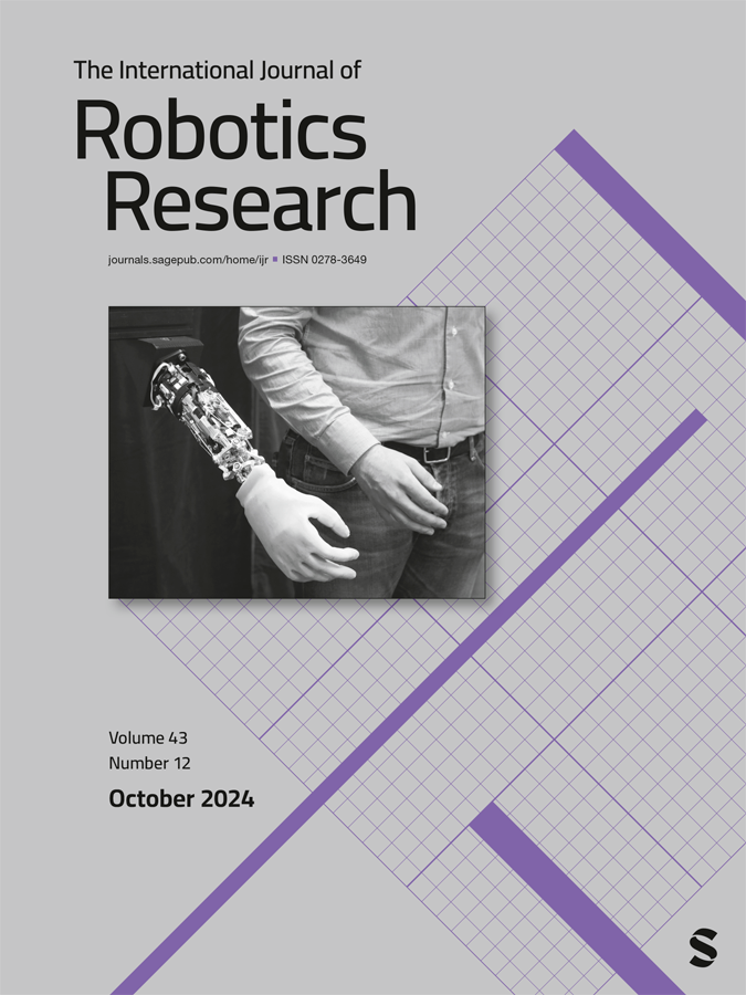 The International Journal of Robotics Research （IJRR）Issue 12 论文概述 - 知乎