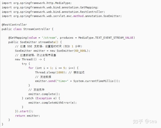 DeepSeek+SpringAI实现流式对话 - 知乎