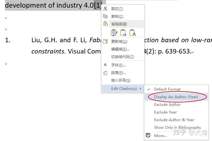 学习工作 Endnote Style制作 - 知乎
