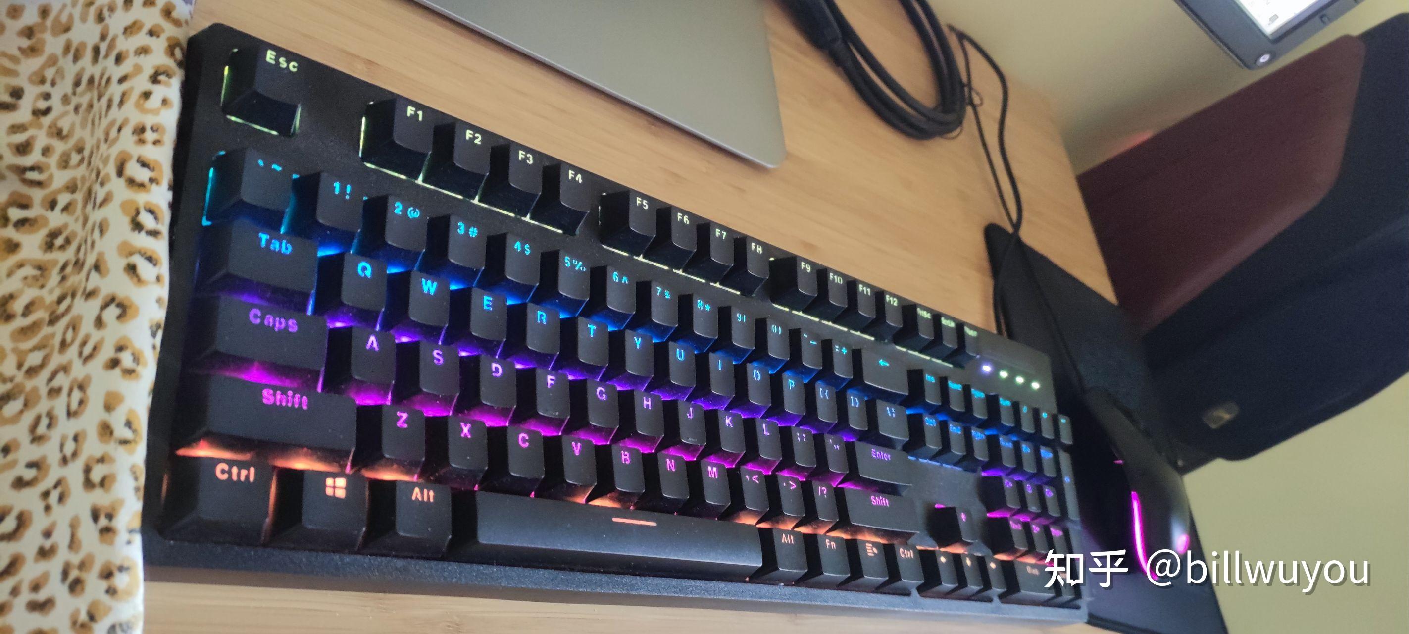 雷柏V808 RGB机械键盘使用半年后的体验，打算入手这款键盘的朋友可参考 - 知乎