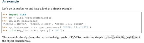 Pyvisa，简明教程2，连接与仪器调试 - 知乎