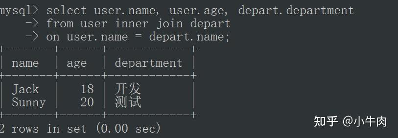 MySQL中inner join 和 cross join 的区别？ - 知乎