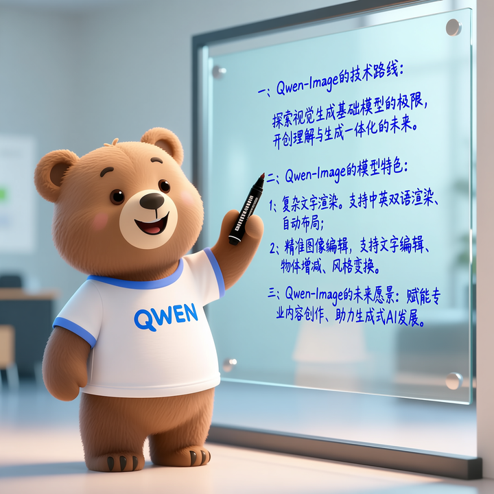 Qwen-Image深度解析：不止于图像生成，更精通文本渲染与精准编辑的“六边形战士” - 知乎