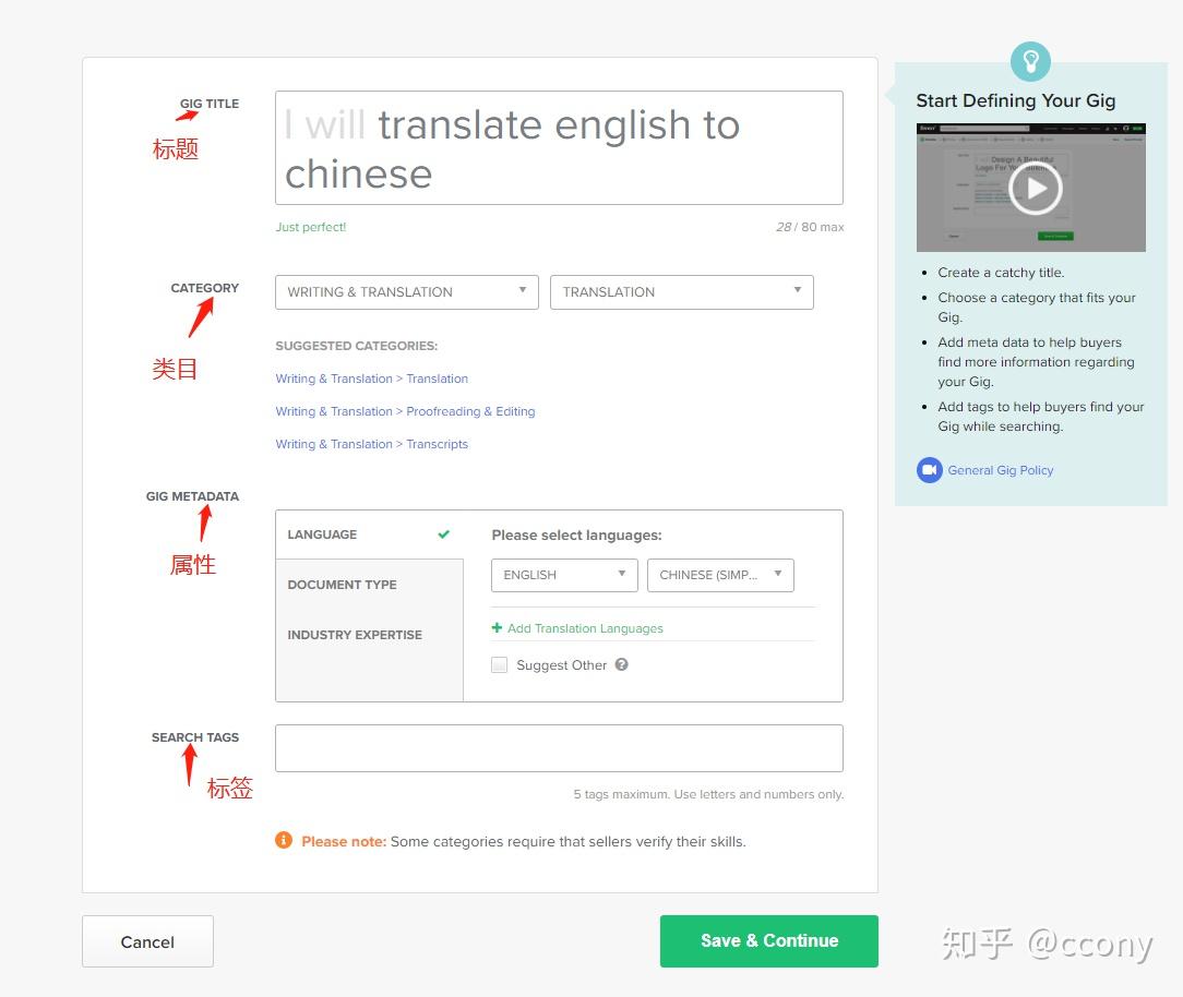 关于新手做Fiverr网站Gigs的一些干货。