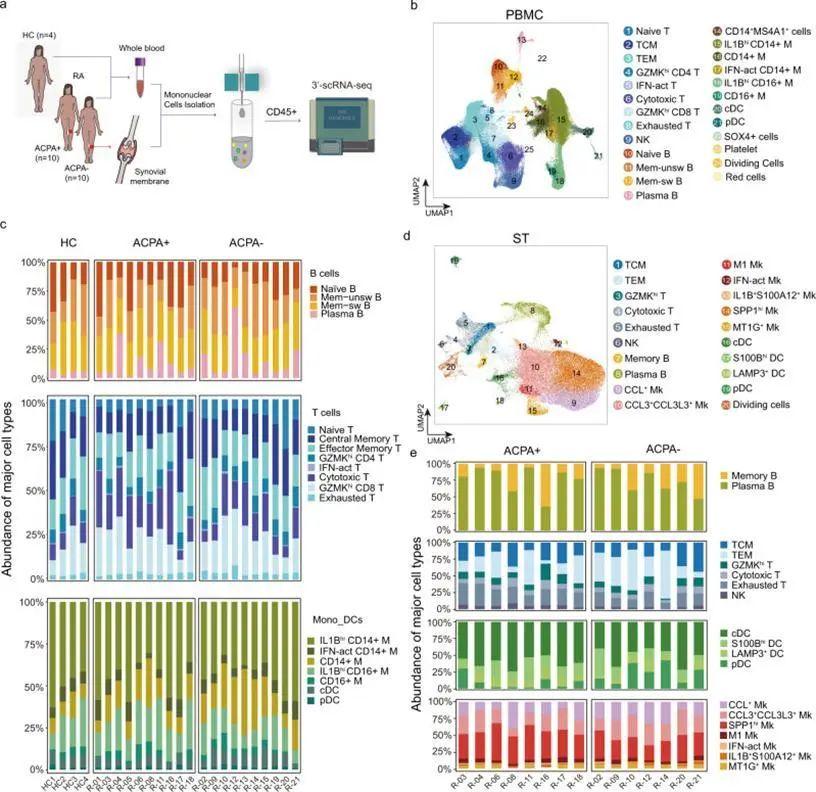 单细胞测序技术在类风湿性关节炎中的应用 - 知乎