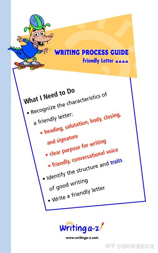 风靡鸡娃圈的RAZ 其实还有非常棒的写作系列 Writing A-Z - 知乎