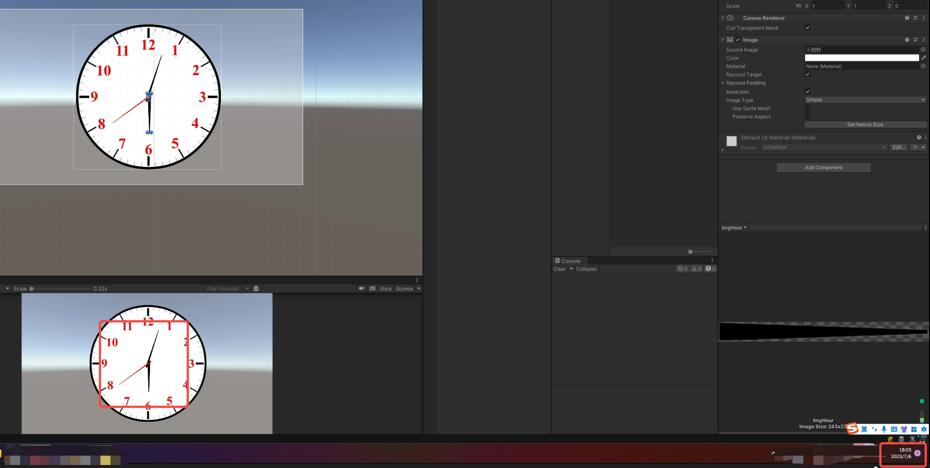 100个Unity完整小游戏系列(0)用Unity做一个时钟 - 知乎