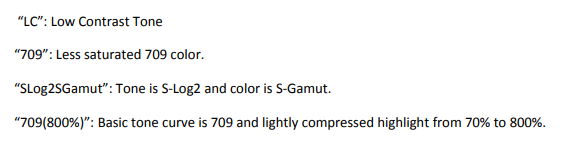 索尼slog3有四个还原lut，怎么区分使用场景？ - 知乎