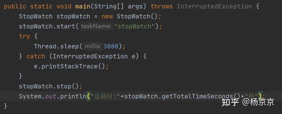 SpringBoot小工具StopWatch统计耗时 - 知乎