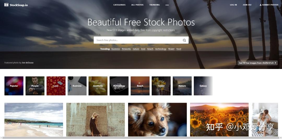 6个免费高清无版权图片网站！赶紧收藏起来~ - 知乎