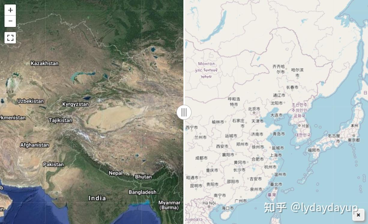 GEE学习2-地图交互 - 知乎