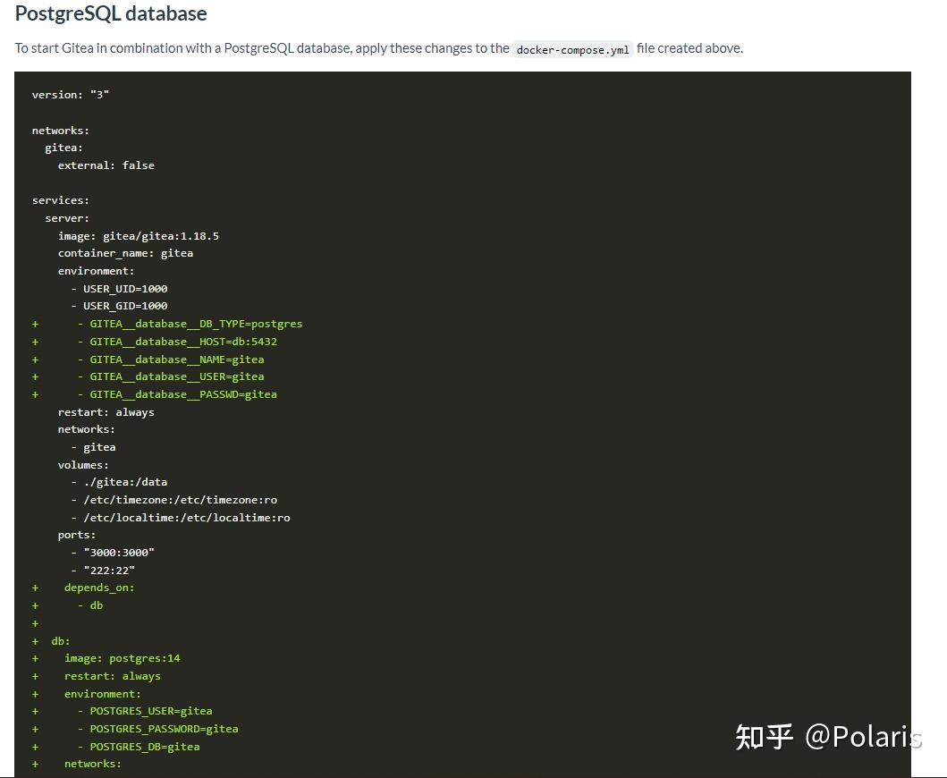 Docker Compose实战系列（一）——安装gitea 知乎