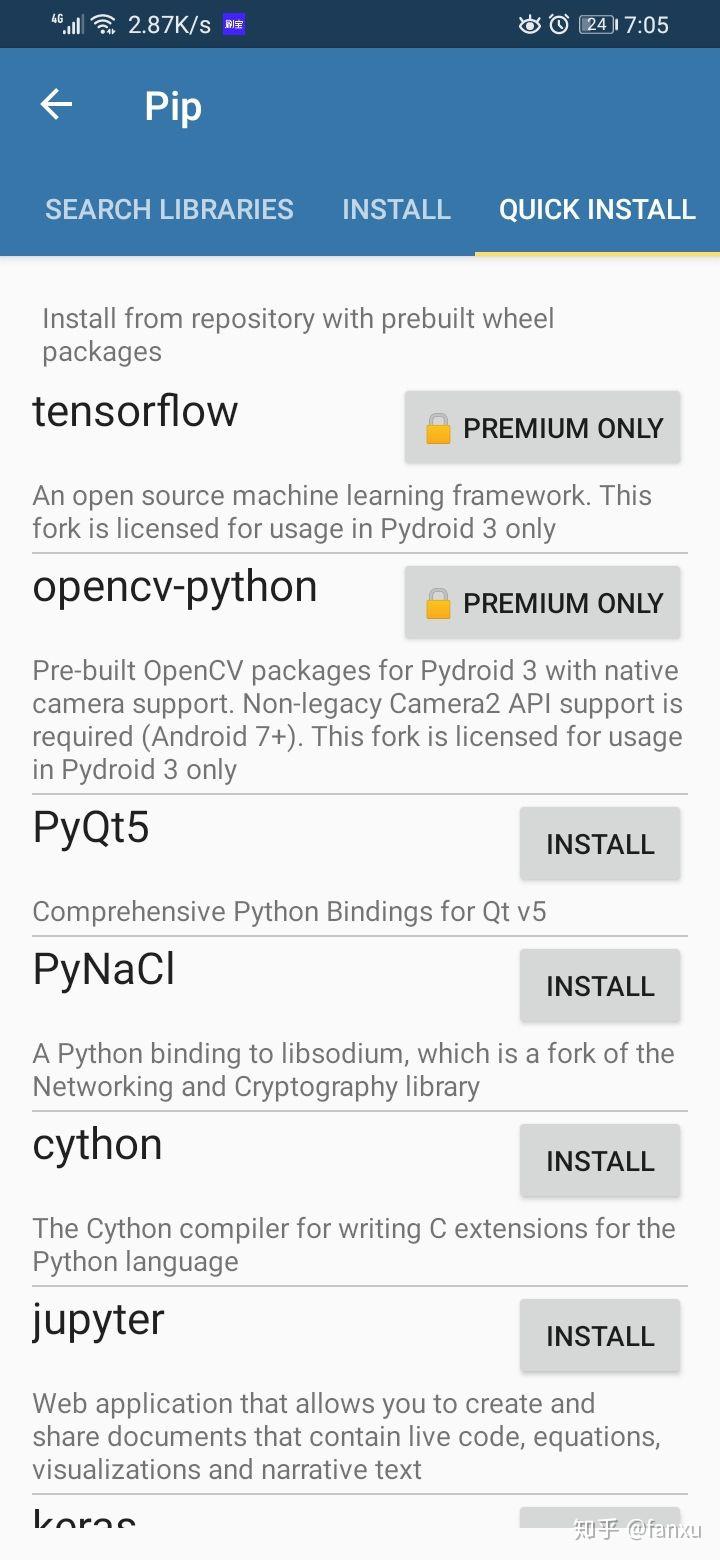 pydroid安装matplotlib，juputer等库 - 知乎