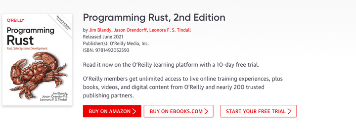 Programming Rust 资源搜集 - 知乎