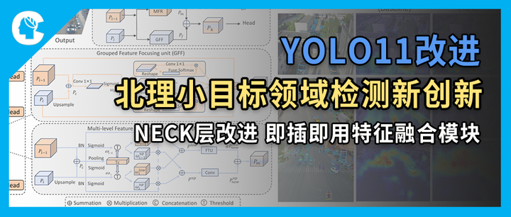 YOLO11改进 | 北理工团队在小目标检测领域新创新！NECK层改进，即插即用特征融合模块！ - 知乎