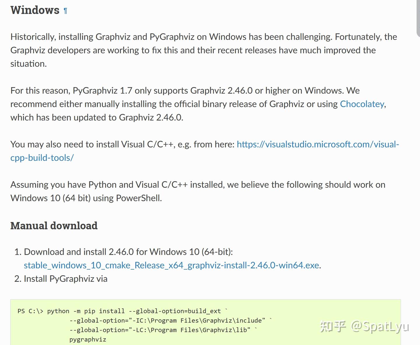 windows配置PyGrahpviz - 知乎