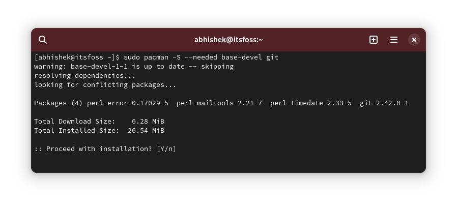 在 Arch Linux 上安装和使用 Yay | Linux 中国 - 知乎