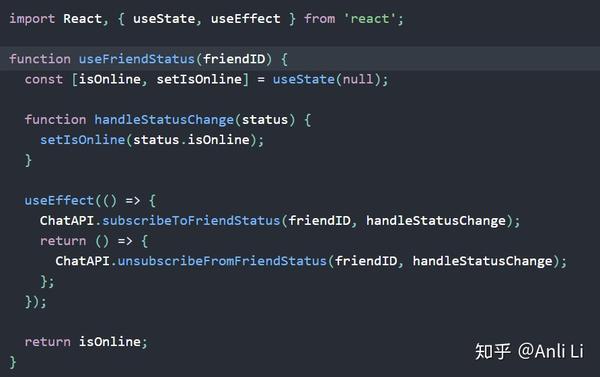 [译]React Hooks官方文档翻译之六——打造你自己的Hooks - 知乎