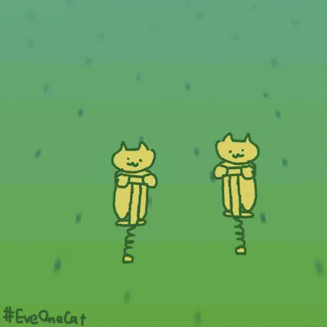 魔性猫猫everyday one cat 表情包 - 知乎