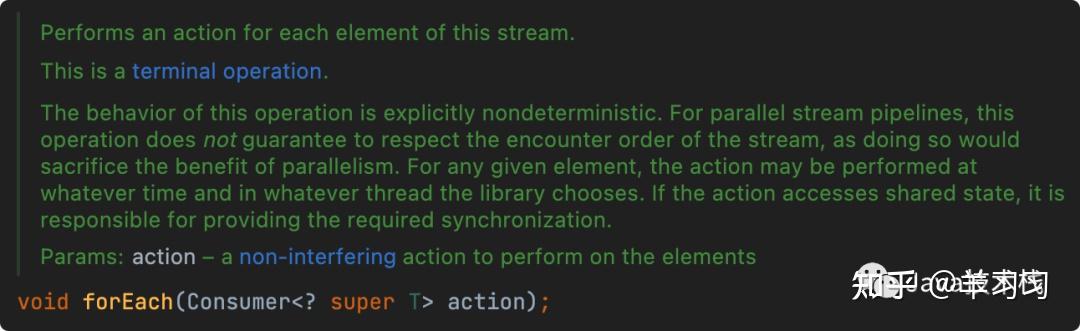 面试官问:stream 中的 Map、peek、foreach 方法的区别?彻底懵了。。 知乎