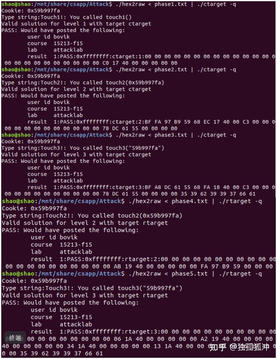 CSAPP attacklab解析 - 知乎