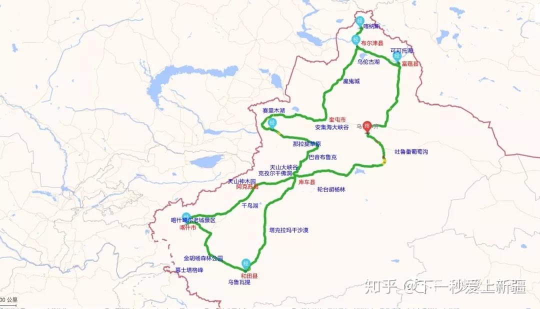 新疆自驾路线汇总（新疆自驾行必读攻略） - 知乎
