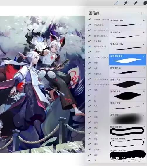 海怪、东东、吹石笔刷，果然一个比一个奈斯【画世界/ps/sai/csp/procreate都可以用】 - 知乎