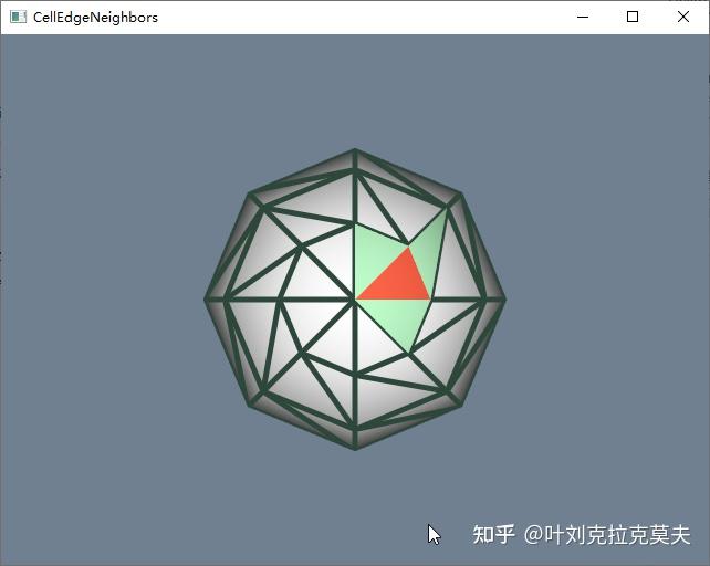 VTK官方示例Python版173 - CellEdgeNeighbors.py - 知乎