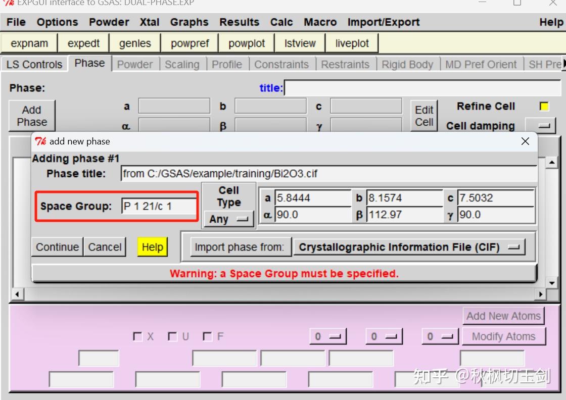 GSAS，结构精修教程，第II篇，多相结构 - 知乎