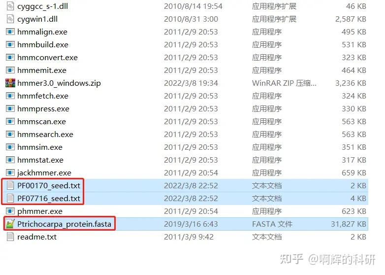 基因家族的鉴定-基于Windows系统上的HMMER - 知乎