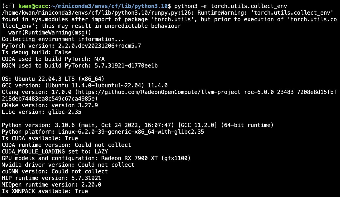 AMD显卡满血Stable Diffusion(SD+Fooocus+ComfyUI)无脑部署笔记(Linux+ROCm6.4.3)[长期更新] - 知乎