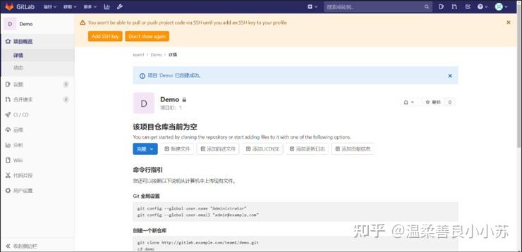 gitlab的使用方法，详解gitlab操作 - 知乎