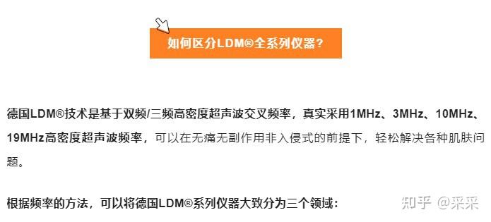 采美科普 | 盘点德国LDM®全系列仪器，基础小白入门功课！ - 知乎