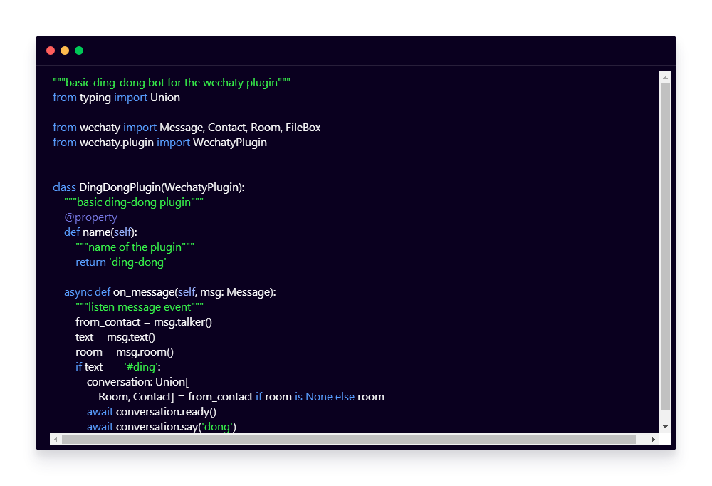 python-wechaty： 面向所有IM软件的聊天机器人框架 - 知乎