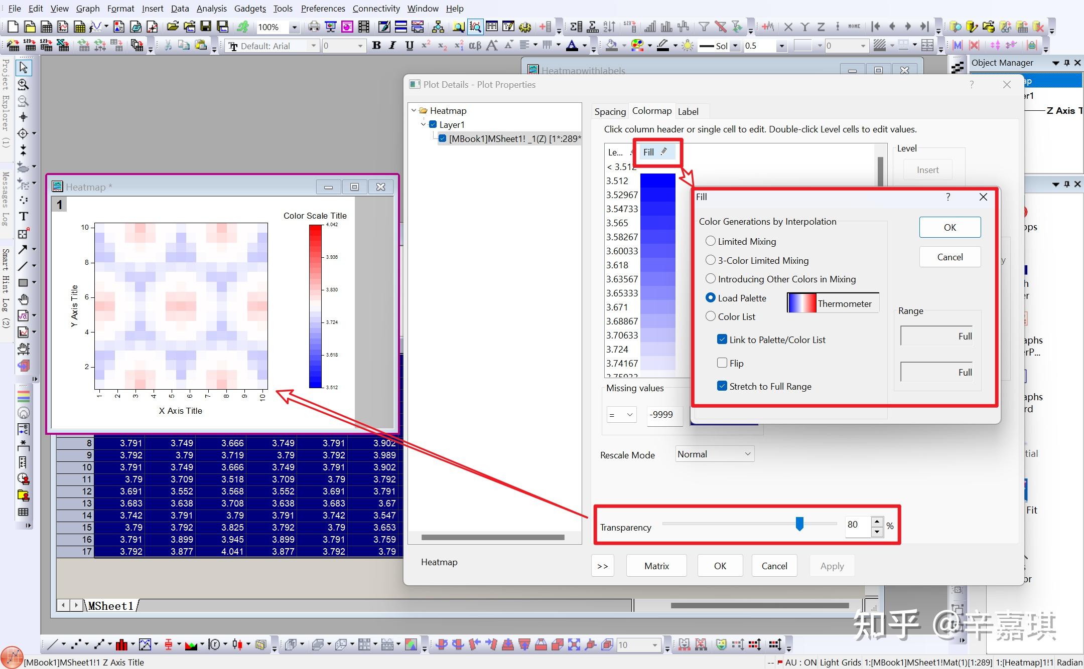 计算工具 科研绘图之热图 heatmap：MatLab、Python、Excel 和 Orgin 绘制方法全总结及横向比较 - 知乎