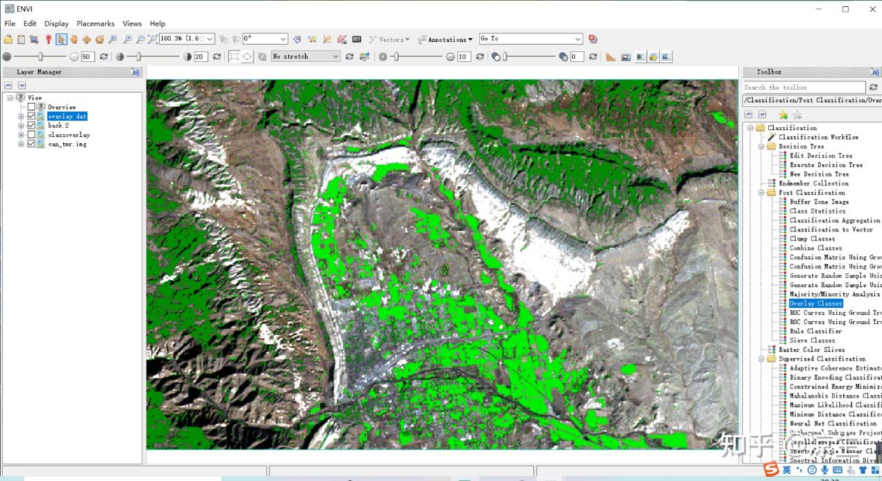ENVI分类后处理操作 - 知乎