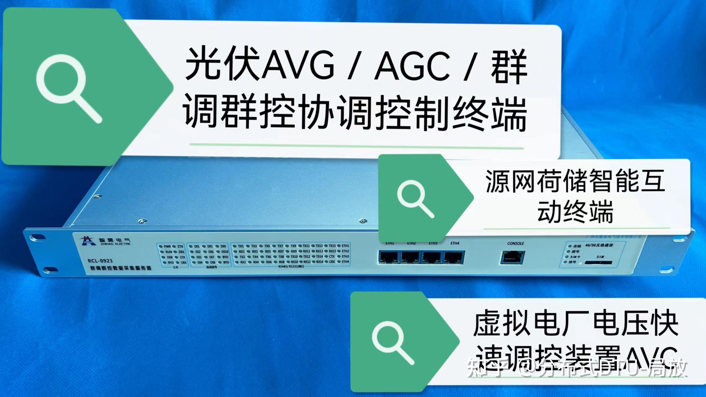 一文秒懂AGC/AVC，什么是光伏电站AGC,AVC装置？AGC,AVC装置的功能与用途？RCL-0923分布光伏AGC/ACV装置主机简介 - 知乎