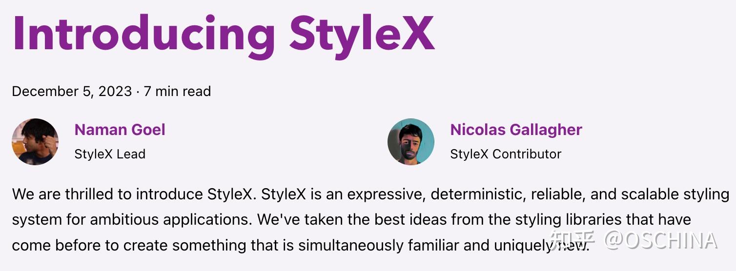 Facebook 开源 StyleX —— 在 JavaScript 中写 CSS - 知乎