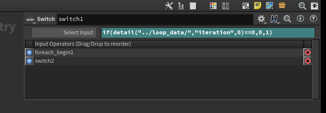 Houdini foreach loop 遍历N个几何体，做boolean循环 - 知乎