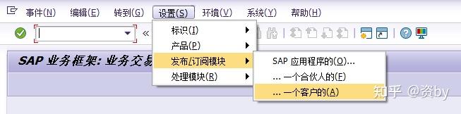 SAP BTE 1120小结 - 知乎