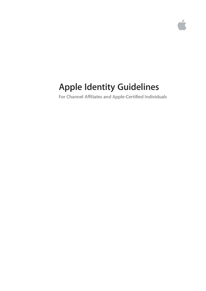 apple 识别规范logo_guidelines品牌手册 - 知乎