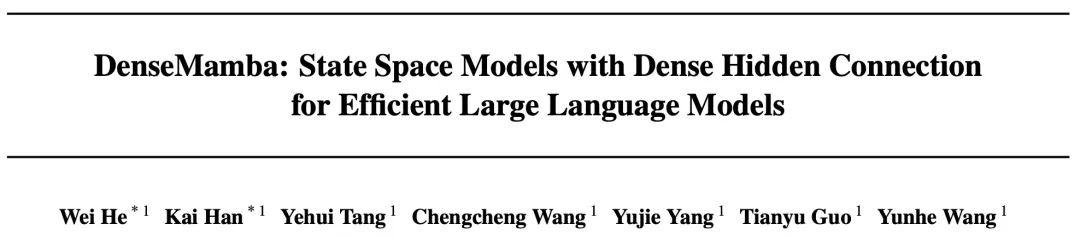 DenseMamba：大模型的DenseNet时刻，Mamba和RetNet精度显著提升 - 知乎