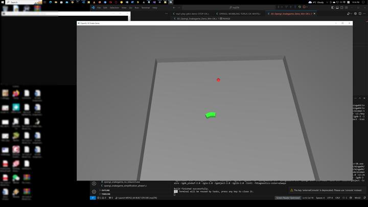 3D Windows OpenGL 贪吃蛇: 俺家孩子自己弄的 OpenGL 贪吃蛇 授权 WTFPL 以及比较可靠的 VS CODE 配置文件的备份 - 知乎