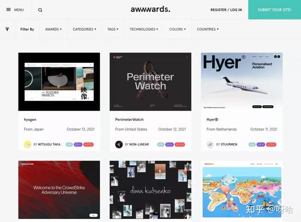 设计师必逛！44 个找灵感网站推荐：UX、网页设计、国外网站等资源 - 知乎