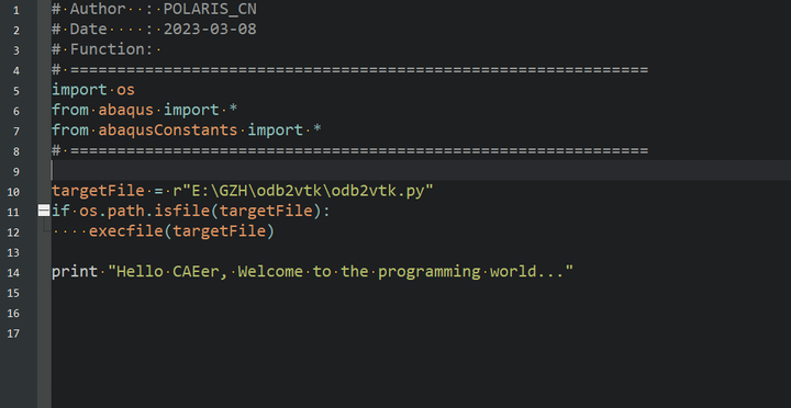 Abaqus-Python内核代码调试工具【免费】 - 知乎
