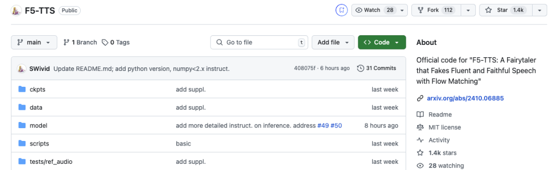 F5-TTS：上海交大开源超逼真声音克隆TTS，15秒克隆声音 - 知乎