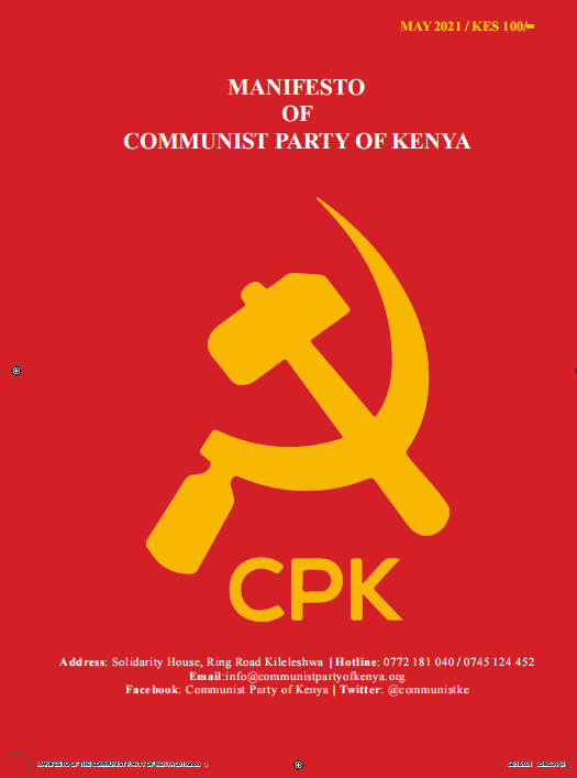 肯尼亚共产党发展现状 - 知乎