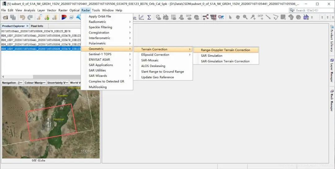 教程 | Sentinel-1 GRD数据处理及其在水体信息提取中的应用 - 知乎