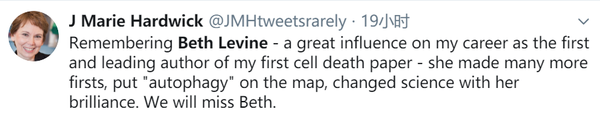 悼念 | Beth Levine（1960-2020）——自噬领域杰出学者 - 知乎