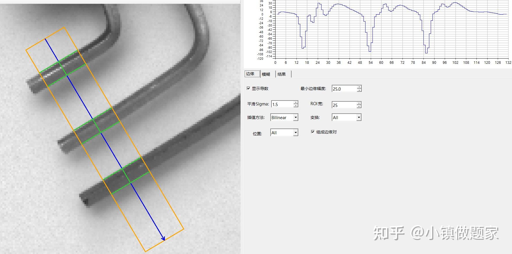 动手实现halcon中的1D Measure算法以及工具助手 - 知乎